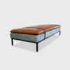 Atlantic Bench | Jamie Stern Design | Upholstered Strapped Bench