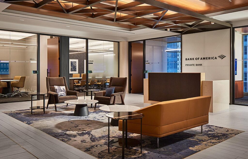 Bank of America | Corporate Rugs | Jamie Stern Design