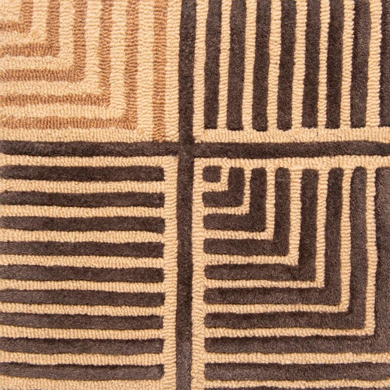 Benson | Geometric Wool Area Rug | Jamie Stern Design