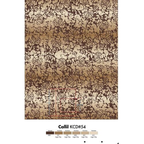 Callil | Hand-Knotted Floral Print Rug | Jamie Stern Design