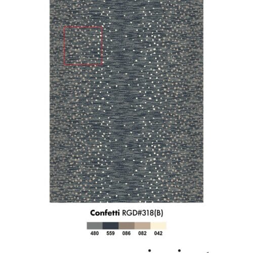 Confetti | Broadloom Carpet | Jamie Stern Design