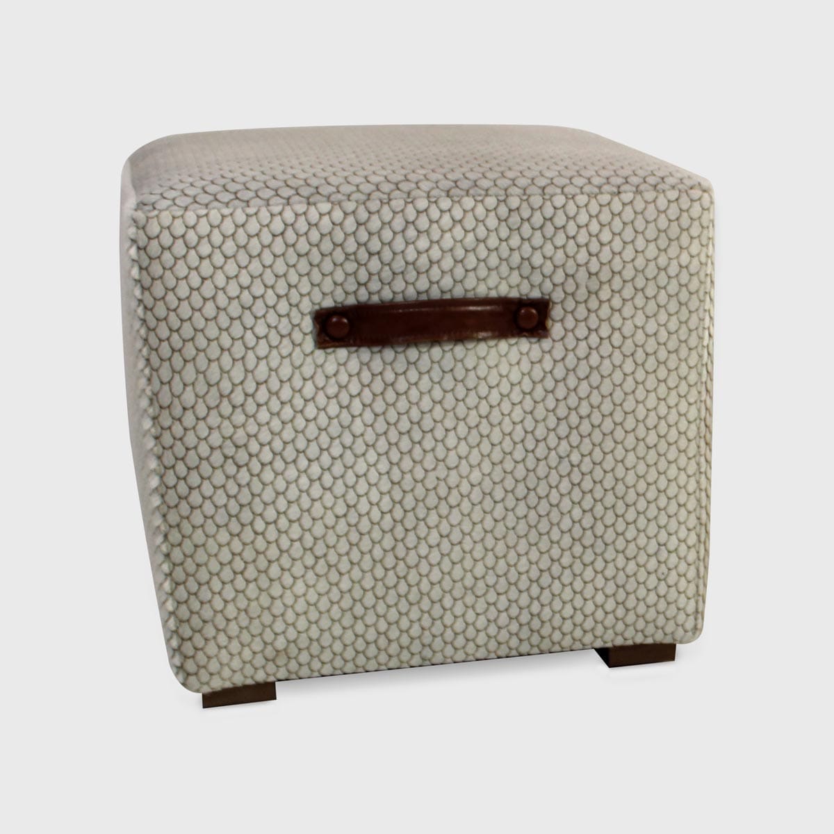 Drake Ottoman with Handles | Jamie Stern Design